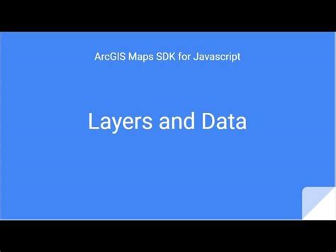 Maria Arockiya Stephen Raj On Linkedin Exploring Arcgis Javascript Api Layers And Data