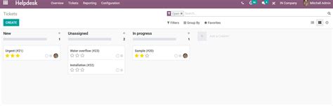 Odoo Helpdesk Overview