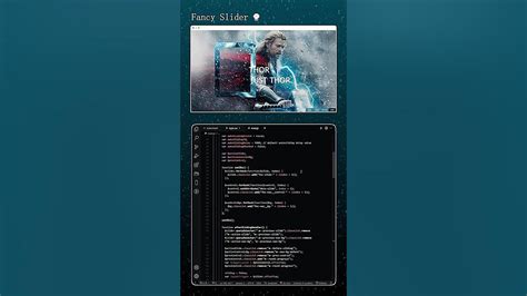 Create Fancy Slider For Website Using Html Css And Javascript Coding Shortvideo Shorts