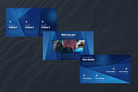 Abstract PowerPoint Template On Behance