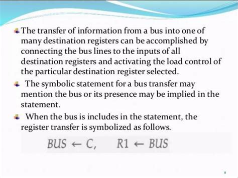 Bus And Memory Transfer Pptx