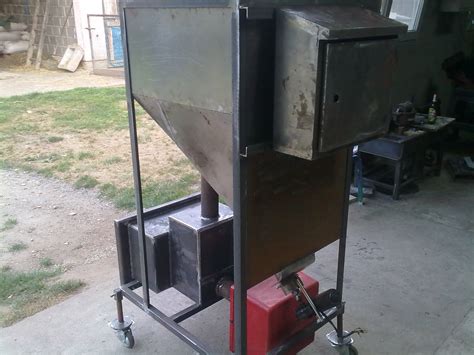 Homemade Pellet Burner