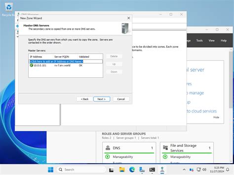 Windows Server 2025 Dns Server Configure Secondary Zone Server World