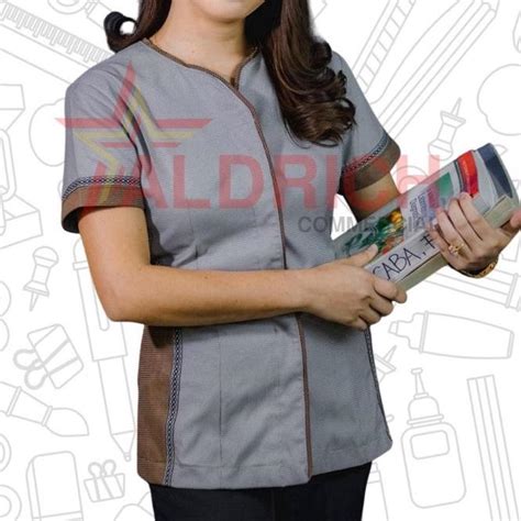 Aldrich Commercial Deped Uniform National Teaching Uniform For Female 1 Pair Blouse With Pants