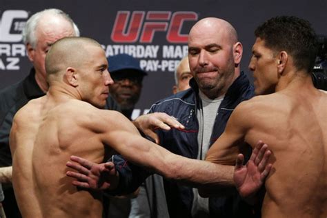 Georges St Pierre Talks About Backstage Encounter With Nick Diaz