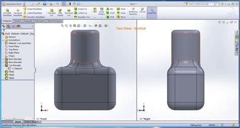 How To Use Solidworks View Orientation Tools In Product Model