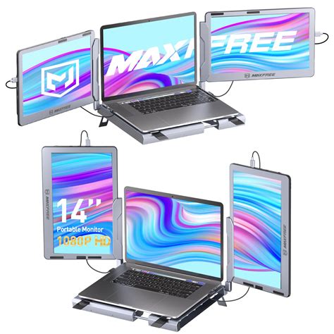 Laptop Tri Screen Extender