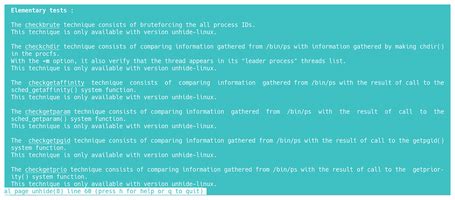 Command Line Detect Hidden Processes Linux Magazine