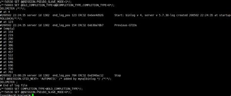 Mysql Mysqlbinlog常用实战命令 墨天轮