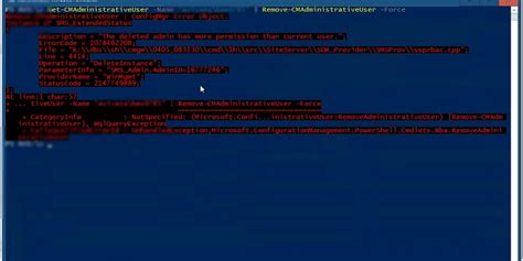 Unable To Full Administrator From Sccm Console Rsccm