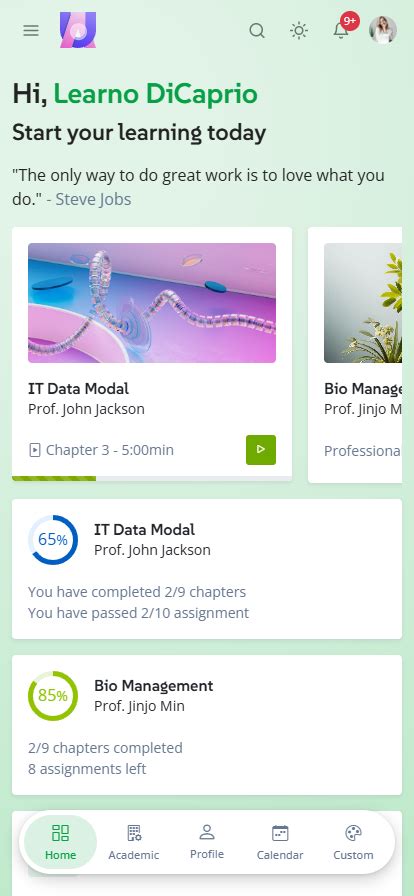 Mobile Learninguiux Bootstrap 5 Themes Dashboard Html Template E