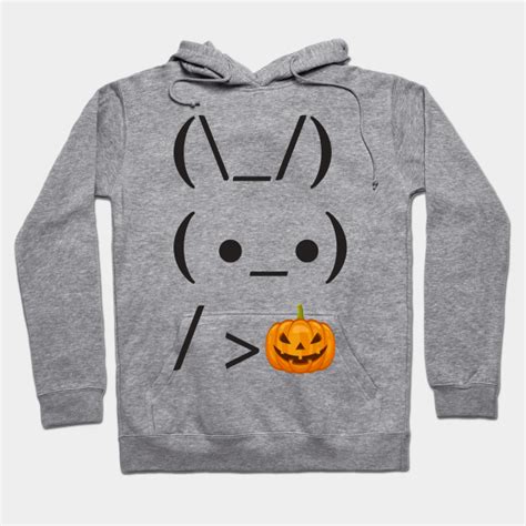 Ascii Bunny Is Holding Pumpkin Rabbit Art Trend Challenge Ascii