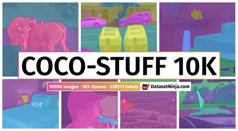 coco stuff 10k dataset ninja