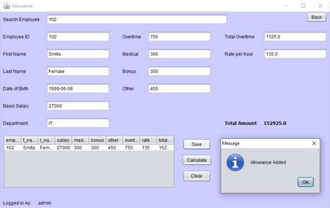 Employee Payroll Management System Project In Java With Source Code And Report Download