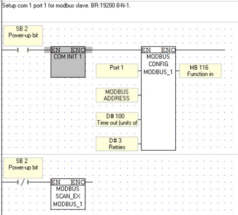 MODBUS RTU Communication And Program Upload Vision Samba PLC HMI