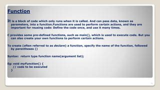 Datatypes In C PPTX Programming Languages Computing