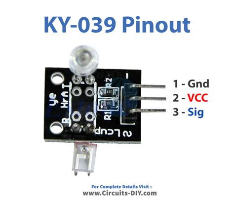 Ky 039 Heartbeat Sensor Module