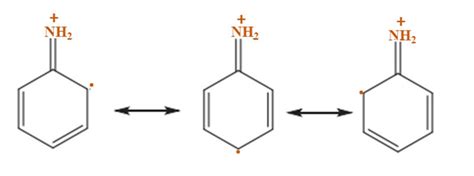 Aniline Radical Cation In The Resonating Form Reproduced With Download Scientific Diagram