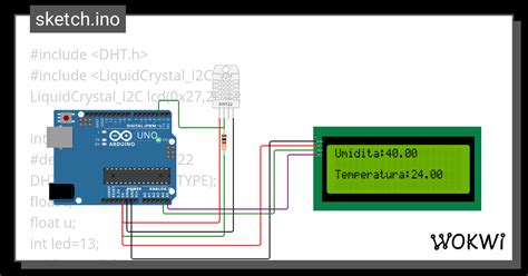 Sensore Umidità Wokwi Esp32 Stm32 Arduino Simulator