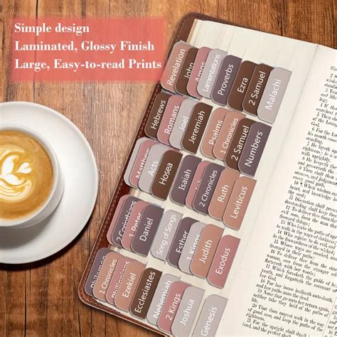 성경 탭 90 탭 성경 라벨 스티커 여성과 남성을 위한 라미네이트된 성경 탭 스터디 성경을 위한 저널링 성경 Temu Republic Of Korea