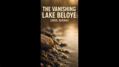The Vanishing Lake Beloye 2005 Russia Nature Youtube
