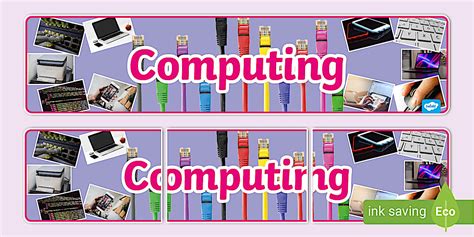 Computing Photo Display Banner Twinkl