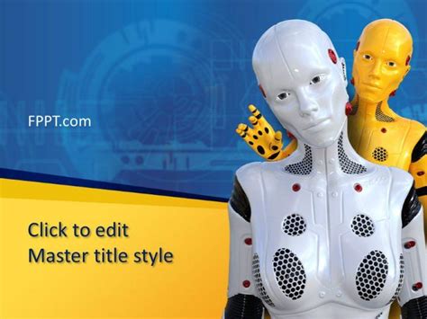 Free Robotics PowerPoint Template Free PowerPoint Templates