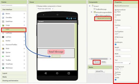 Arduino Send Messages From Android To Lcd With Mit App Inventor
