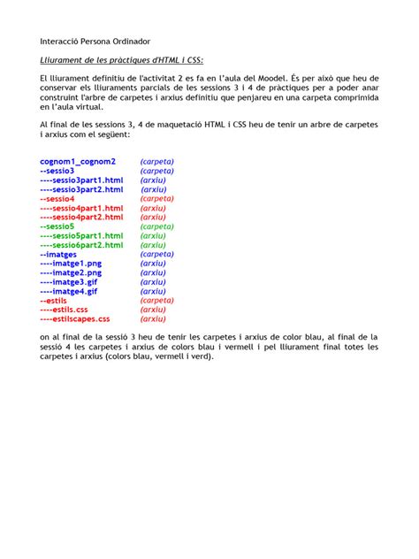 Activitat 2 Htmlcss Pdf