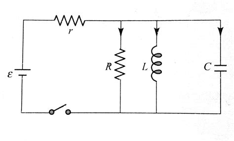 Figure Shows An `lcr` Circuit When The Switch Is Closed The Currents