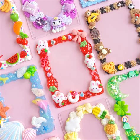 폰코니 탑로더 완제품 판매 탑꾸세트 데코덴파츠 포카홀더 사진꾸미기 포토카드만들기 위시버킷