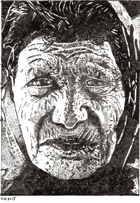 Stippling Art From A Regular Picture Stippling Art Stippling Art