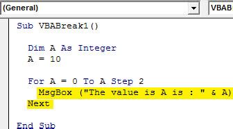 Vba Break For Loop How To Use Excel Vba Break For Loop