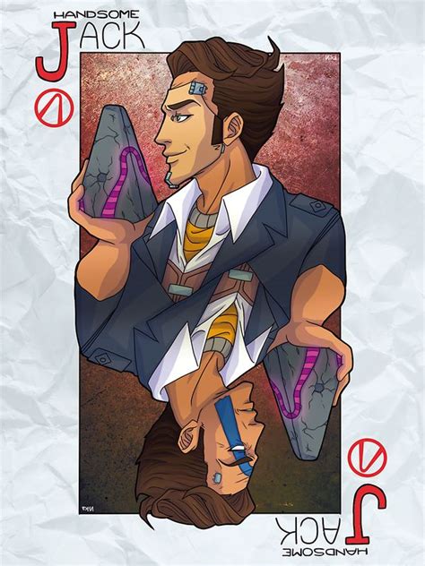 Handsome Jack Card Handsome Jack Handsome Jack Borderlands Handsome
