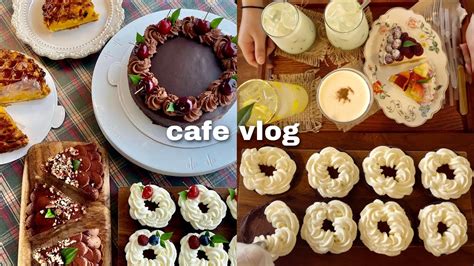 Eng Cafe Vlog 🤎초코초코한 초코파뤼🍫🍩 당충전 필요할 땐 랜선디저트카페로🙋‍♀️ 카페사장 브이로그 20대 자영업자 Youtube
