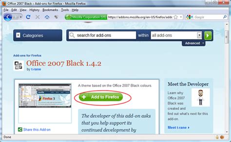Change Mozilla Firefox Theme
