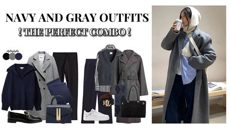 The Navy And Gray Combo The Easiest Elegant Color Mix For 60 Youtube
