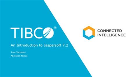 Introducing Tibco Jaspersoft 72 Pptx Databases Computer Software And Applications