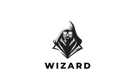 Nerd Wizard Graphic Logo Design 317782 Templatemonster