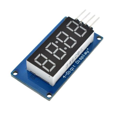 Buy TM Digit Display Module With Clock Display For Arduino Online At Techtonics In