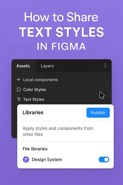 How To Share Text Styles In Figma The Smart Way Designilo