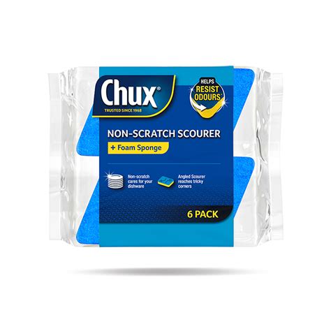 Non Scratch Scourer Foam Sponge Chux