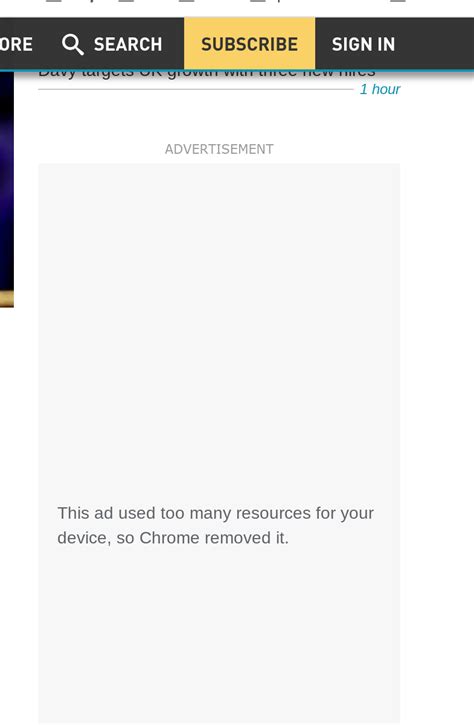 Haven T Spotted This Before Chrome Independently Removing Ads R Chromeos