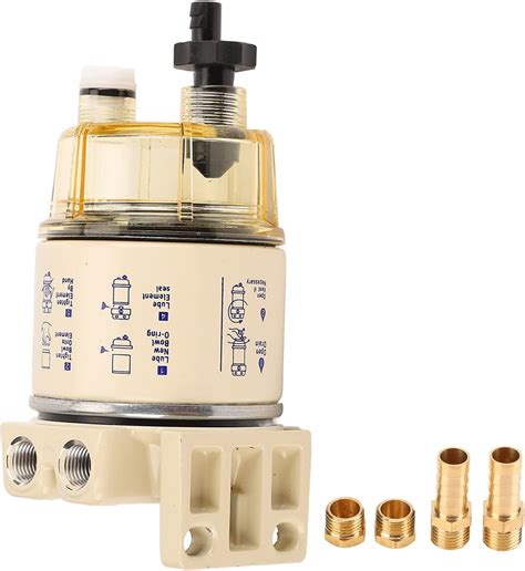 Vgeby Kraftstoff Wasserabscheider Marine Öl Wasserabscheider Kraftstoff Metall Wasserabscheider