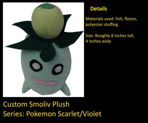 Custom Smoliv Plush By Kakashi Copycat Kun On Deviantart