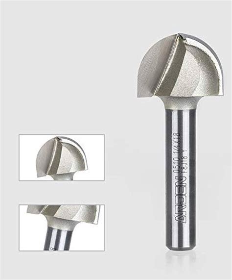 ROUTER BIT CORE BOX RADIUS SHANK AMA OFF