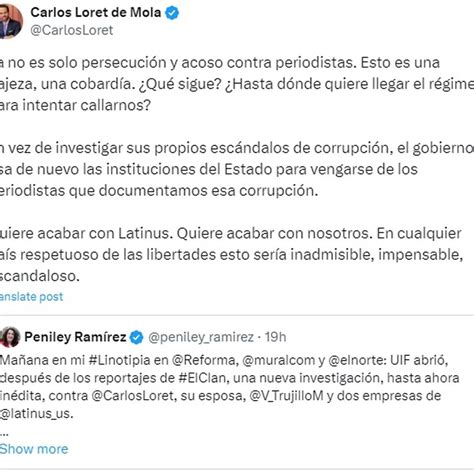 López Obrador Reacciona A La Investigación Contra Carlos Loret De Mola