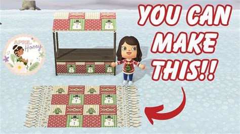 Tutorial Adorable Matching Textile Or Stall Custom Code Acnhdesigns Youtube