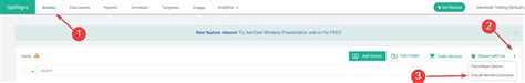 how to use remote command execution windows linux optisigns