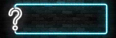 템플릿 장식 및 벽 배경에 덮고 질문 프레임 로고의 벡터 현실적인 고립 된 네온 기호 퀴즈의 개념과 퀴즈를 알고 계셨습니까 대회에 대한 스톡 벡터 아트 및 기타 이미지